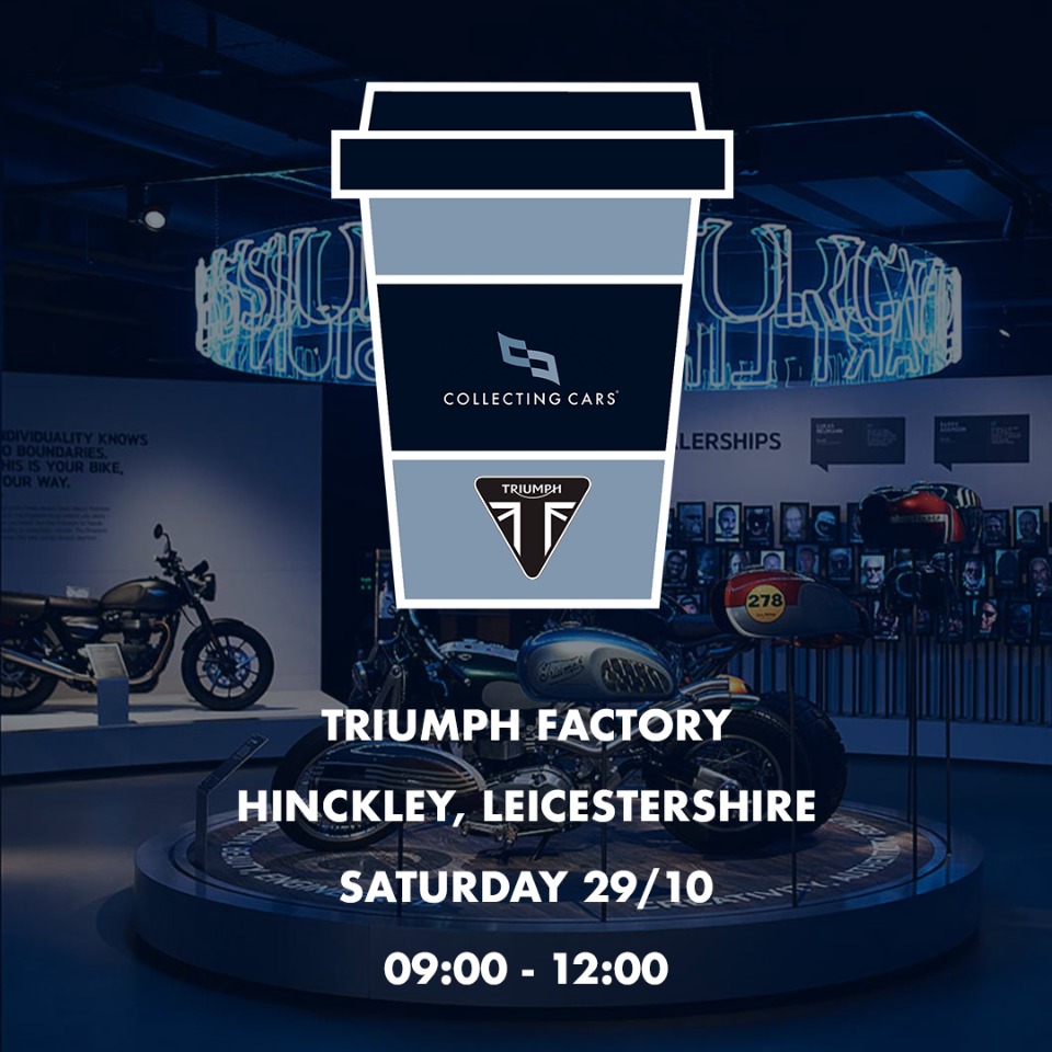 COFFEE RUN: TRIUMPH FACTORY SATURDAY 29 OCTOBER 2022